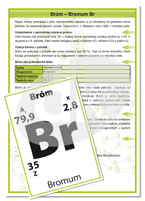 Chemický prvok - Bróm (Br) | datakabinet.sk