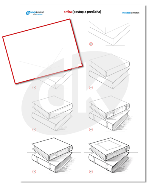 Kniha (postup a predloha) | datakabinet.sk