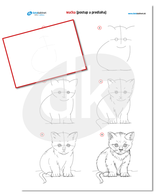 Mačka (postup a predloha) | datakabinet.sk