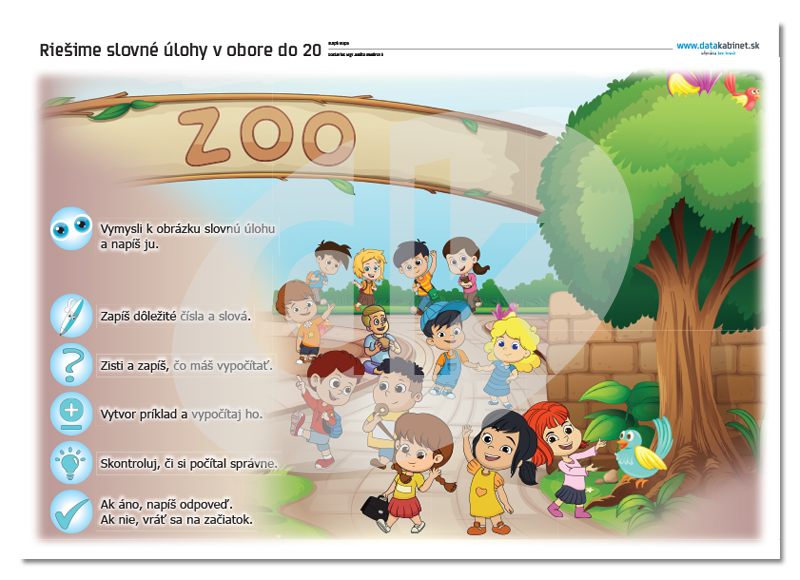 Riešime slovné úlohy v obore do 20 | datakabinet.sk