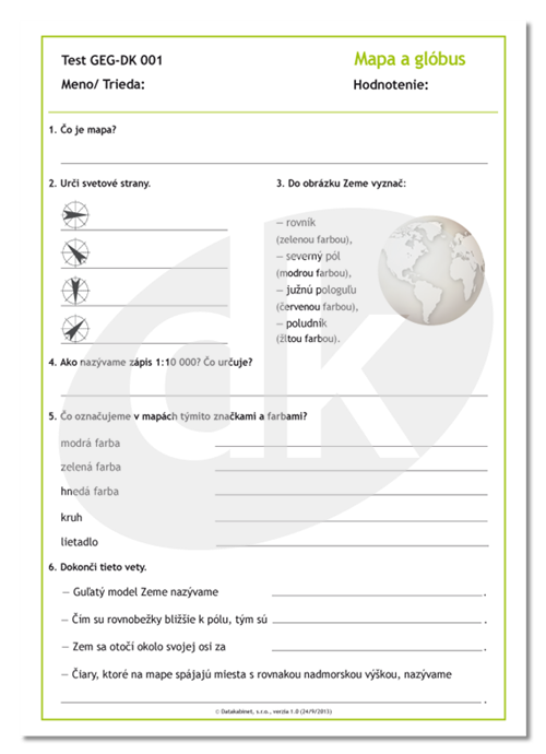 Mapa a glóbus | datakabinet.sk