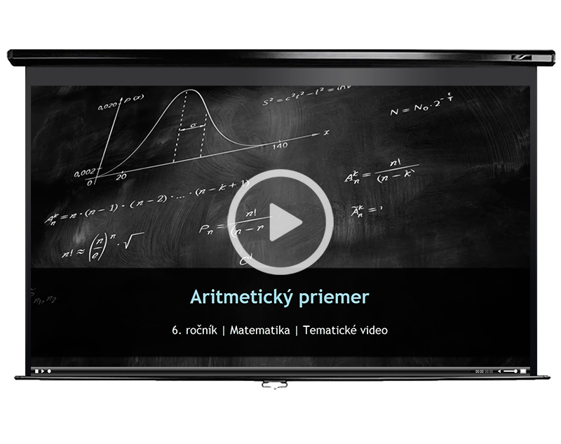 Aritmetický priemer | datakabinet.sk